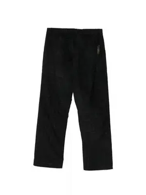 Undercover Textured Button-fastening Trousers