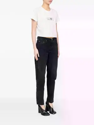 MAISON MARGIELA Overdyed T-shirt With Flipped Print