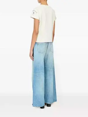 MAISON MARGIELA Mannequin Print Cotton Jersey T-shirt - Neutrals