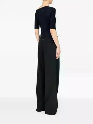 MAISON MARGIELA Wool Blend Pleated Trousers