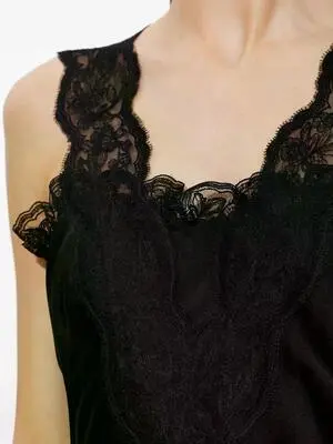 Alexander McQueen Lace Insert Midi Dress