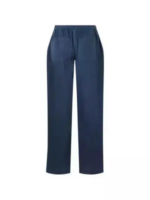 Fedeli Wide-leg Linen Trousers
