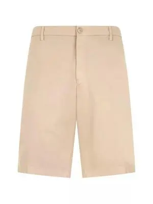Fedeli Zip-fastening Shorts - Neutrals