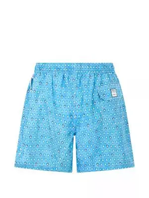 Fedeli Penguin Print Swim Shorts
