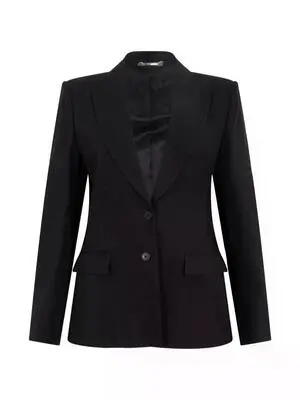 Alberta Ferretti Single-breasted Peak-lapel Blazer