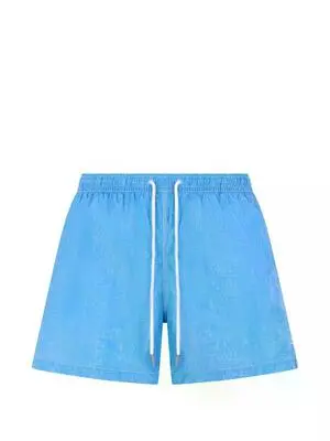 Fedeli Drawstring Swim Shorts - Blue