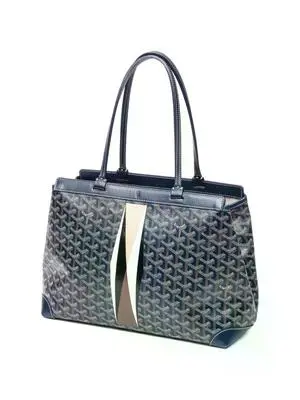 Goyard Pm Bellechasse Biaude Tote Bag - Blue