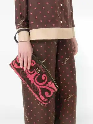 Valentino Garavani Terry Cloth Clutch Bag
