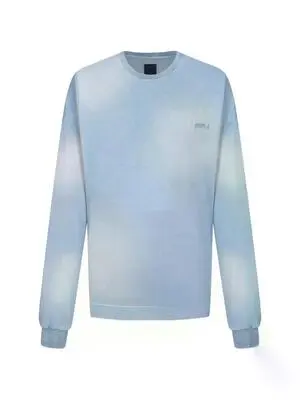 JUUN.J Faded Logo-embroidered Sweatshirt - Blue