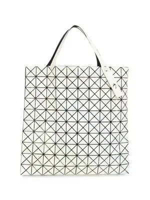 Issey Miyake Geometric Shoulder Bag - White