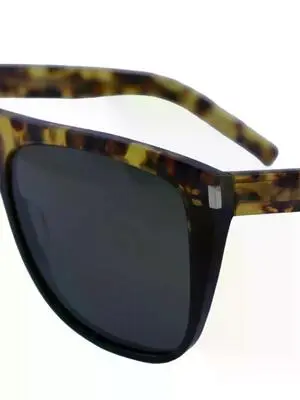 Saint Laurent Tortoiseshell Effect Sunglasses