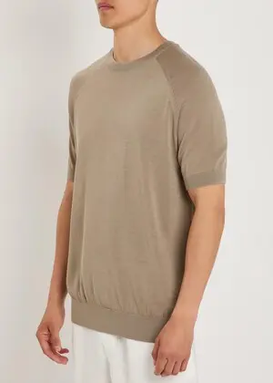 RAITH Riera Knit T-shirt - Sand