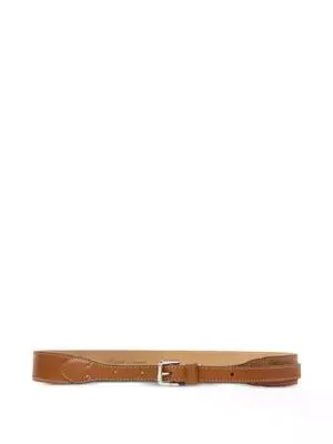 Ralph Lauren Knotted Leather Belt - Brown