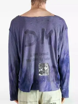 SAITOS Graphic-print Long-sleeve T-shirt