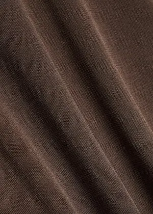 RAITH Privida Knit Polo Shirt - Brown