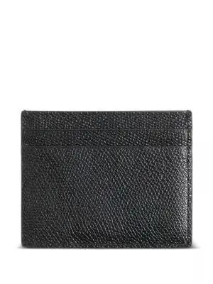 Valentino Garavani Cherryfic Grainy Calfskin Cardholder - Black