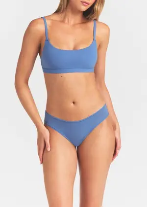 SKIMS Stretch-jersey Scoop Bralette