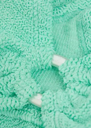 Hunza G Julia Crinkle Bikini - Mint