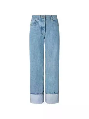 Thom Browne Turn-up Jeans - Blue