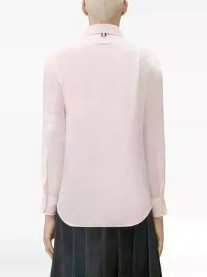 Thom Browne 4-bar Linen Shirt