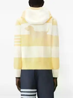 Thom Browne Hector 4-bar Hoodie - Yellow