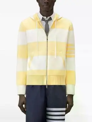 Thom Browne Hector 4-bar Hoodie - Yellow