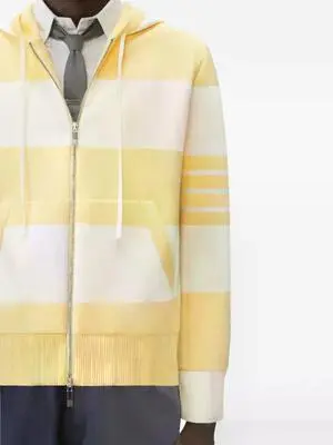 Thom Browne Hector 4-bar Hoodie - Yellow