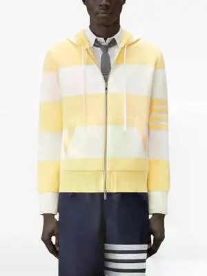 Thom Browne Hector 4-bar Hoodie - Yellow