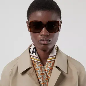 Burberry Montage-print Silk Scarf