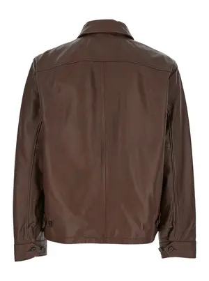 Polo Ralph Lauren Leather Zip-up Jacket