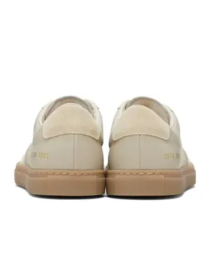 COMMON PROJECTS Bball Slim Lace-up Sneakers - Beige