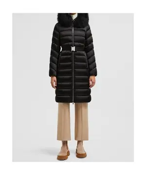 Moncler Leersie Long Down Jacket