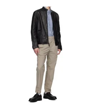 Polo Ralph Lauren Racer Leather Jacket