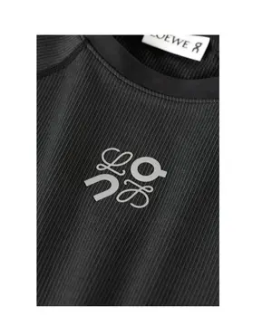 Loewe Long Sleeve Top In Technical Jersey