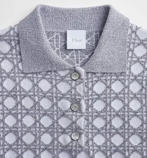 Dior Macrocannage Short-sleeved Sweater