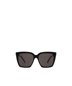 Saint Laurent Oversized Frame Sunglasses - Black