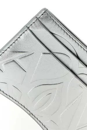Alexander McQueen Logo Embossed Cardholder