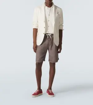 Brunello Cucinelli Suede Lace-up Sneakers