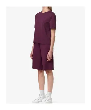 K-WAY Gabillou Cotton Silk Crew Neck Top