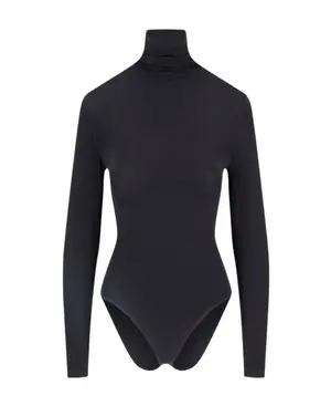 Wolford High Neck Bodysuit - Black