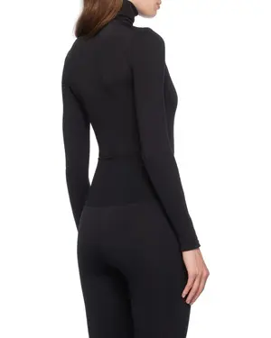 Wolford High Neck Long Sleeve Bodysuit