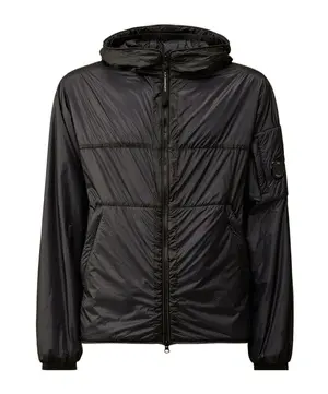 C.P. COMPANY Shell Hooded Jacket - Total Eclipse  Blue