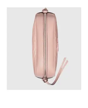 Gucci Gg Marmont Matelassé Small Shoulder Bag - Light Pink