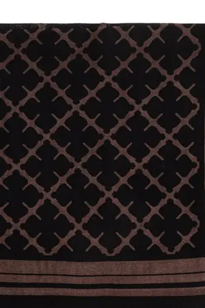 BY MALENE BIRGER Cornelis Patterned Scarf - Black
