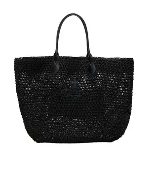 VIVIENNE WESTWOOD Double-handled Shoulder Bag - Black