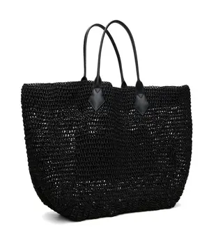 VIVIENNE WESTWOOD Alana Orb-plaque Woven Tote Bag