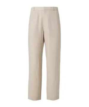THE ROW Toril Linen-blend Wide-leg Trousers