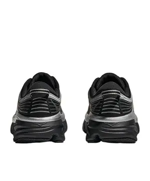 Hoka One One Bondi 7 Cushioned Athletic Sneakers - Black