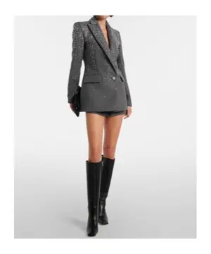 Alex Perry Embellished Low-rise Micro Shorts