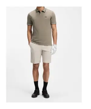 Hugo Boss Tipped Collar Stretch Polo Shirt